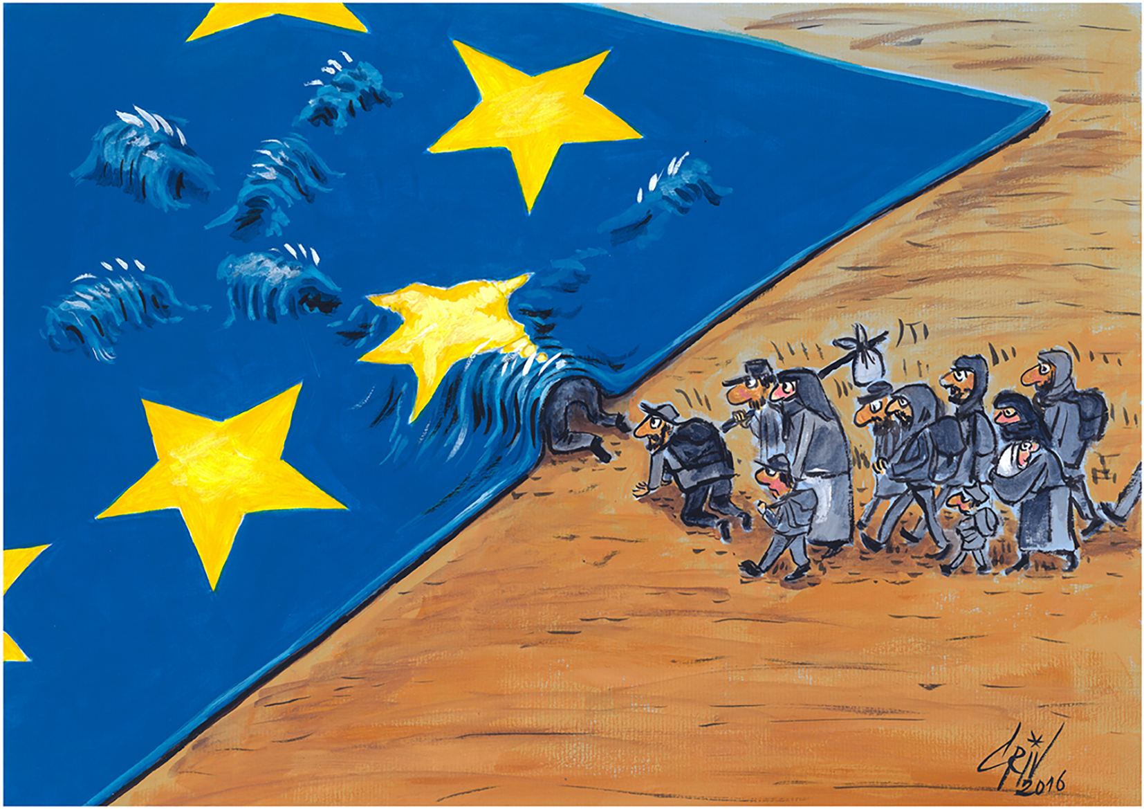 Humanity Cartoons – Refugees